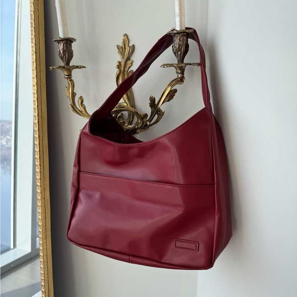 Bags | Red Large Tote Bag | Poshmark